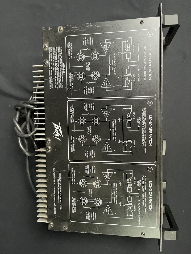 Peavey M-2600 Mark V Series Stereo Power Amplifier | The Local Pickup