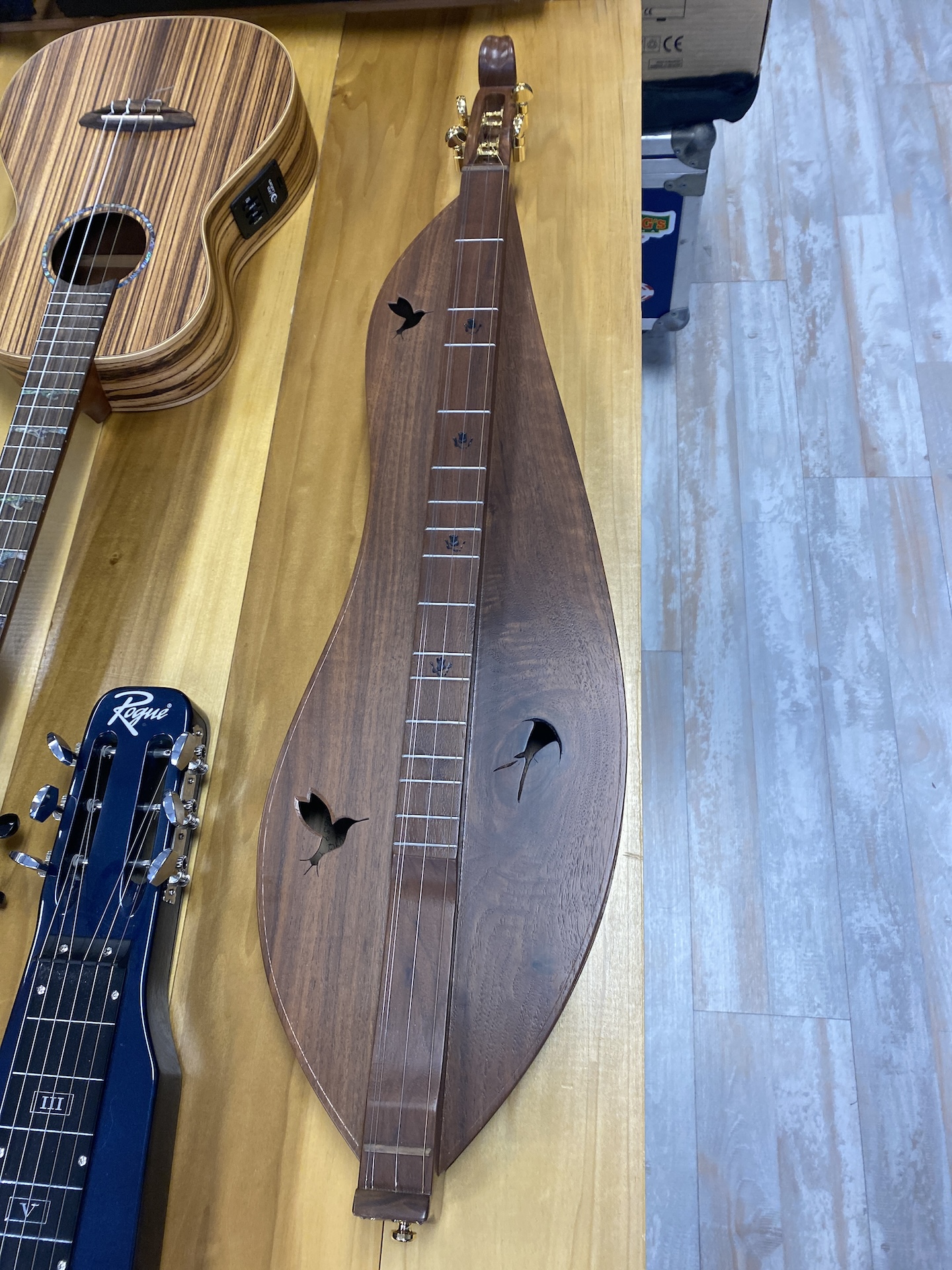 2003 Warren A. May 23.5" Scale 4-string Appalachian Mountain Dulcimer ...