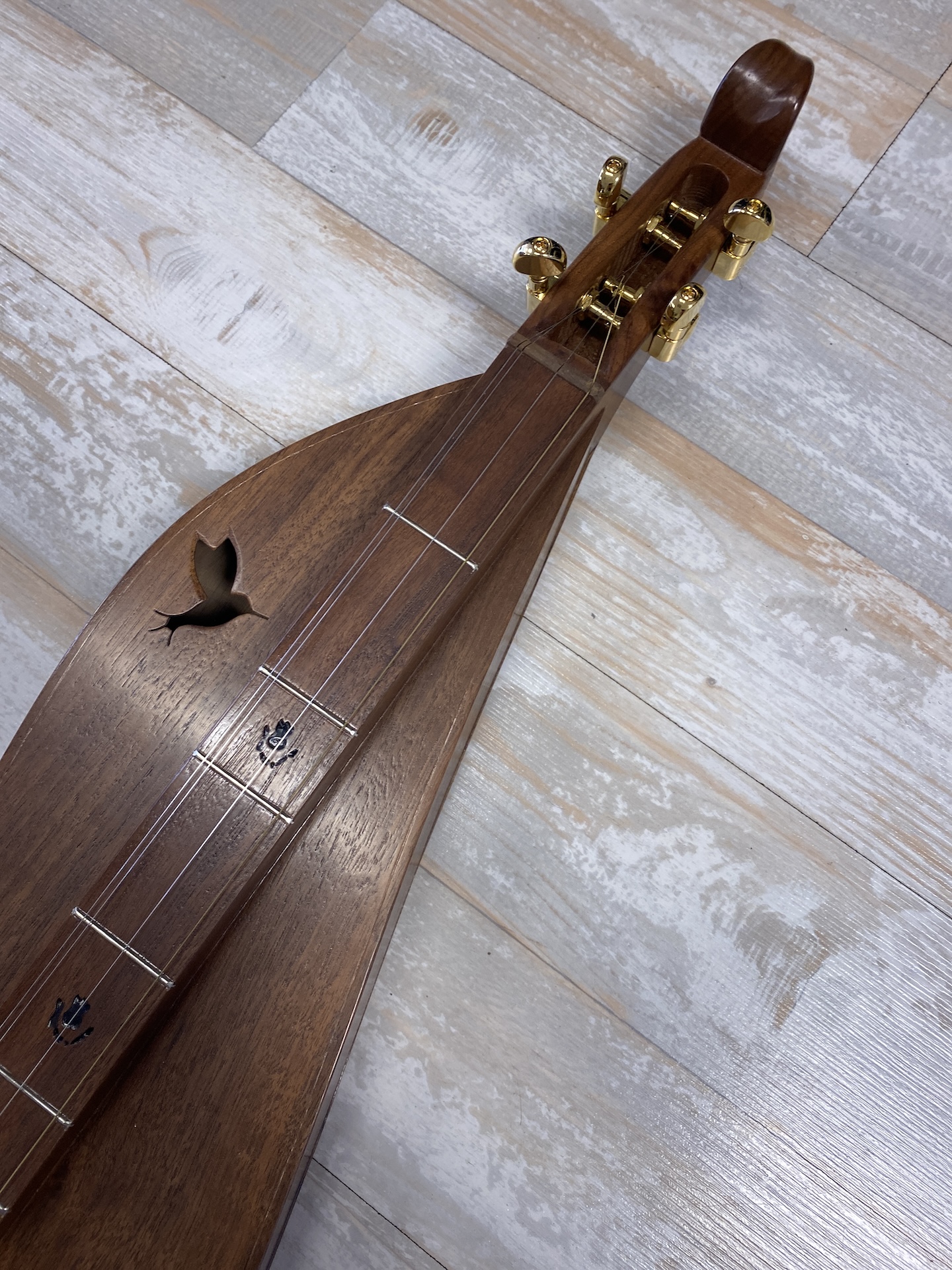 2003 Warren A. May 23.5" Scale 4-string Appalachian Mountain Dulcimer ...