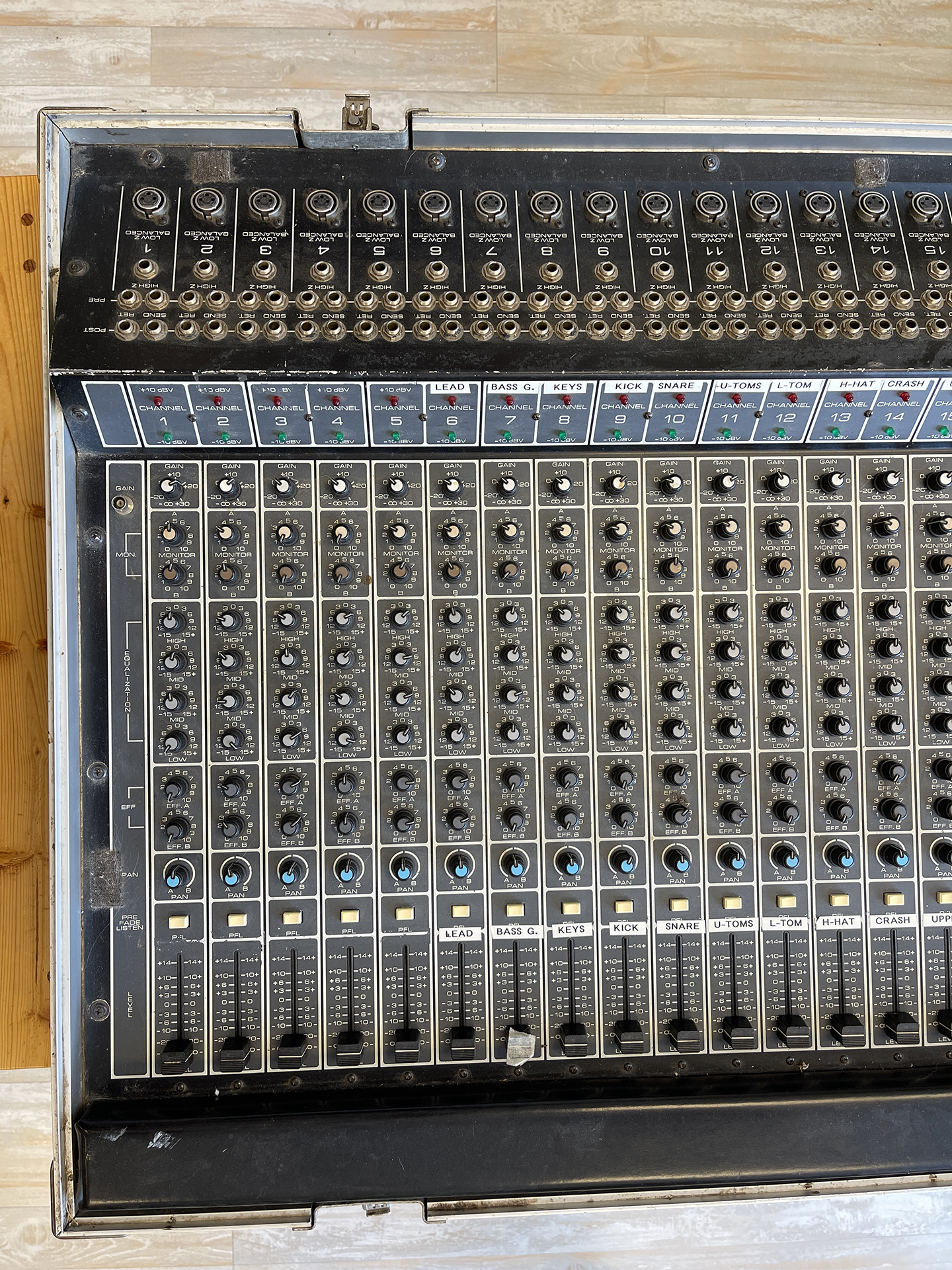 1972 Peavey Mark III Series Sixteen Channel Stereo Mixing Console | The ...